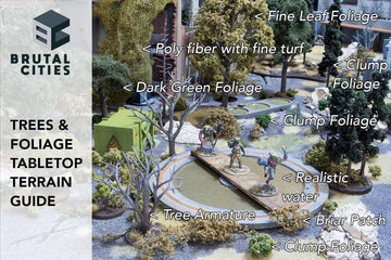 Woodland Scenics Tabletop Terrain Trees & Foliage Guide – Brutal Cities