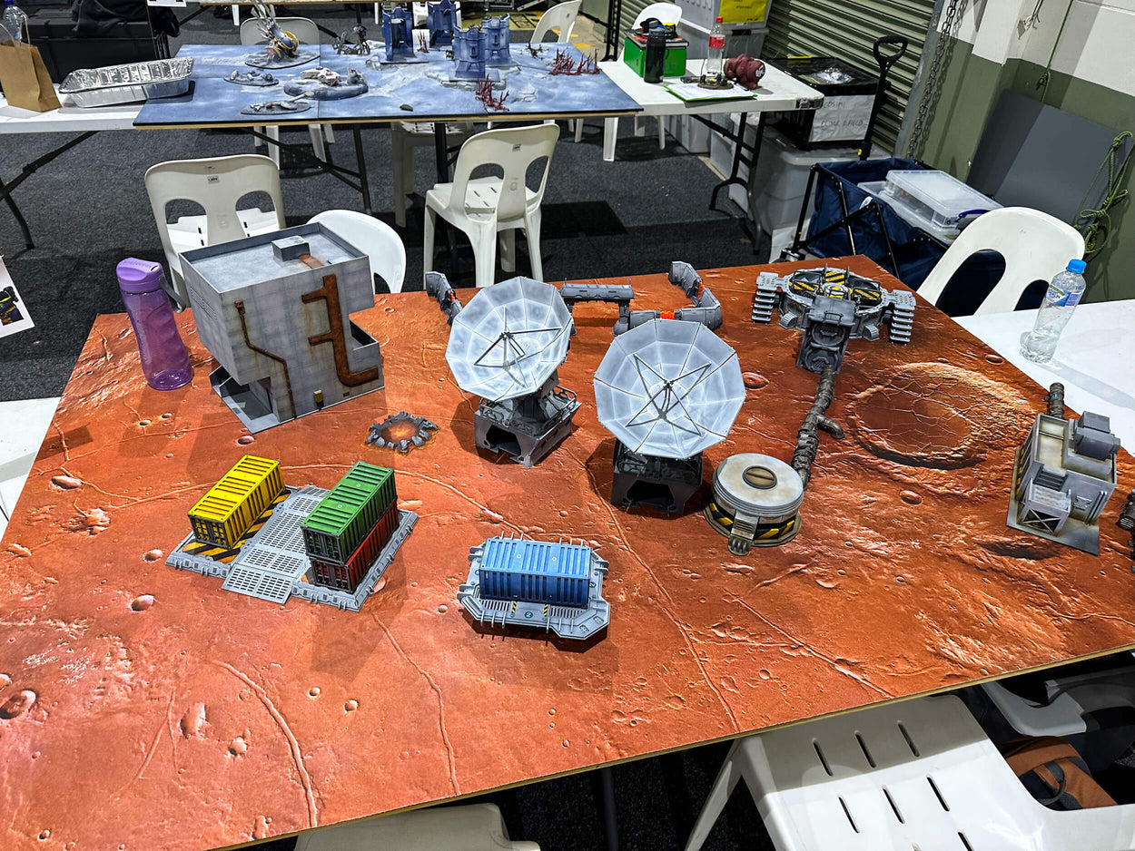 Sci Fi Terrain Table Ideas | Wargaming Inspiration | Brutal Cities