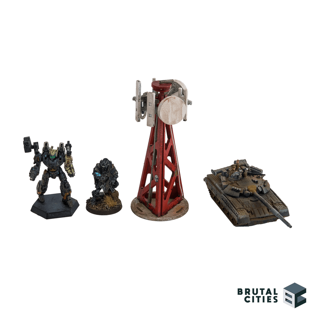 Terrain Compabible as Battletech Alpha Strike Terrain | Brutal Cities