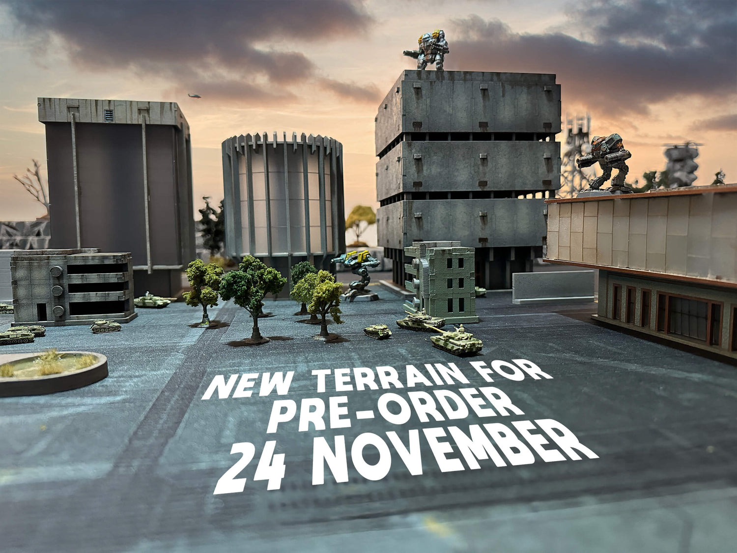 Wargaming Terrain - Sci Fi | Brutal Cities