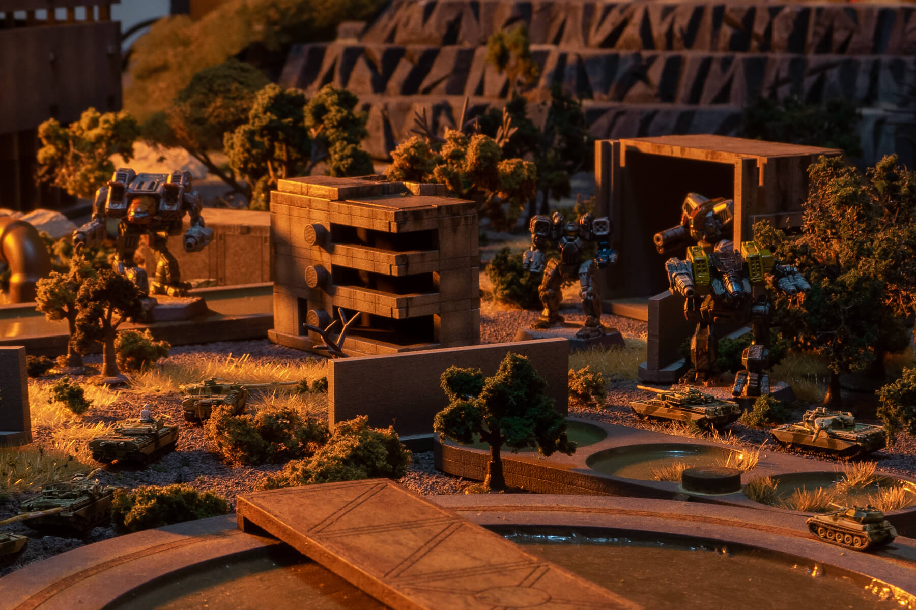 Terrain Compabible as Battletech Alpha Strike Terrain | Brutal Cities