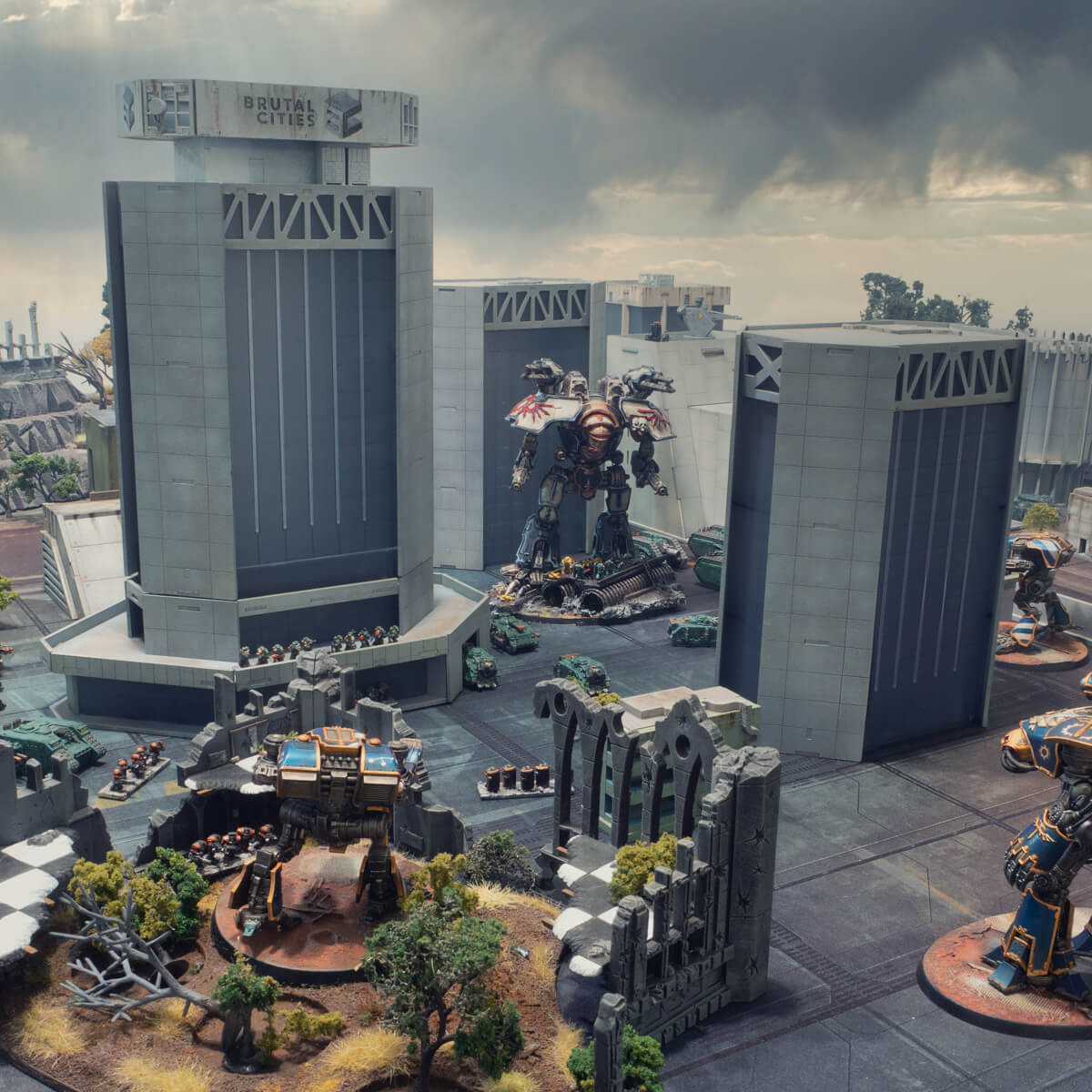 6mm Sci Fi | 6mm Wargaming Terrain Online | Brutal Cities