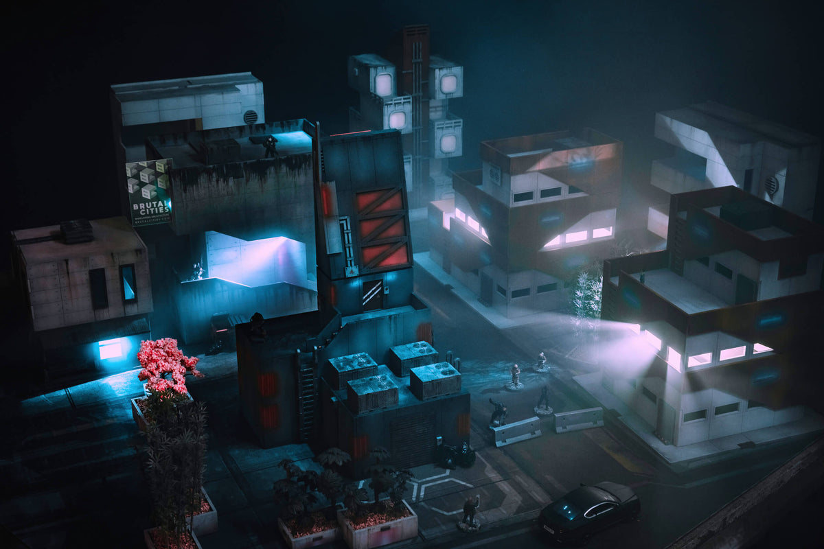 Sci Fi Terrain Table Ideas | Wargaming Inspiration | Brutal Cities