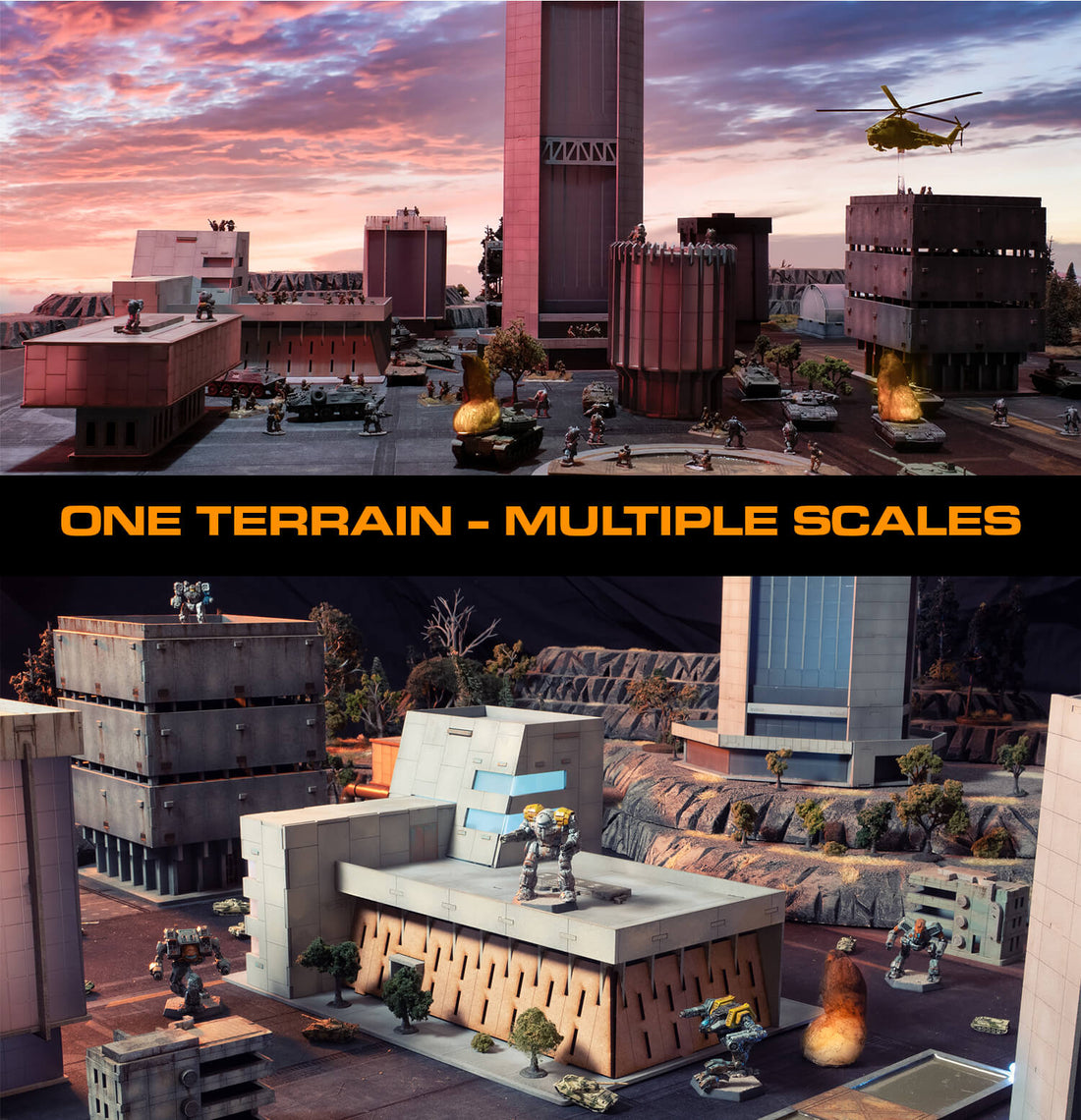 Epic Scale Terrain – Brutal Cities