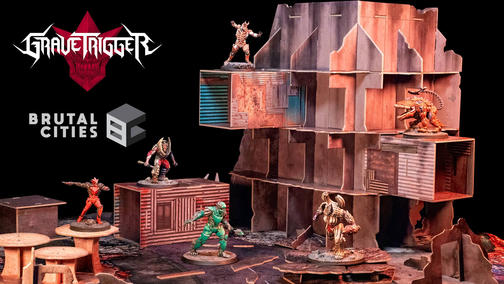 Post-Apoc Terrain Commission - Grave Trigger – Brutal Cities