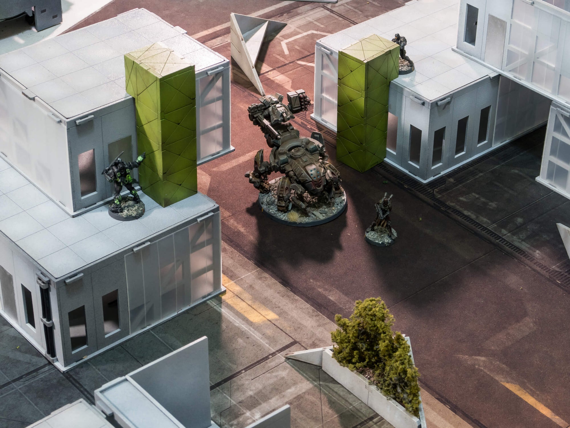 Sci Fi Terrain Table Ideas | Wargaming Inspiration | Brutal Cities