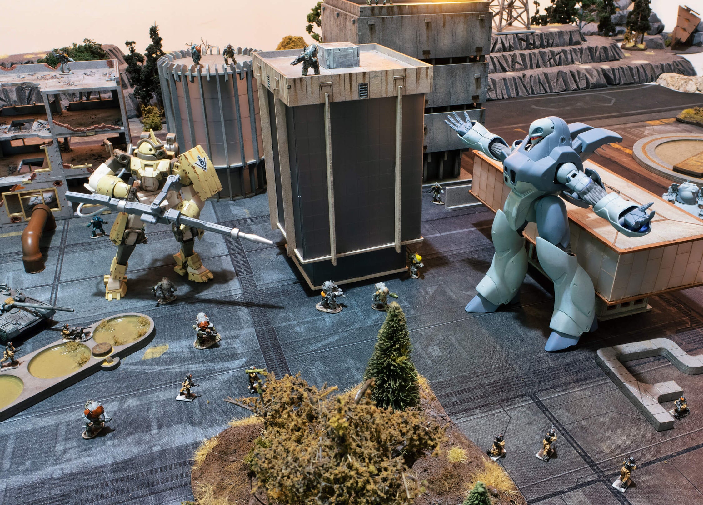 Sci Fi Terrain Table Ideas | Wargaming Inspiration | Brutal Cities