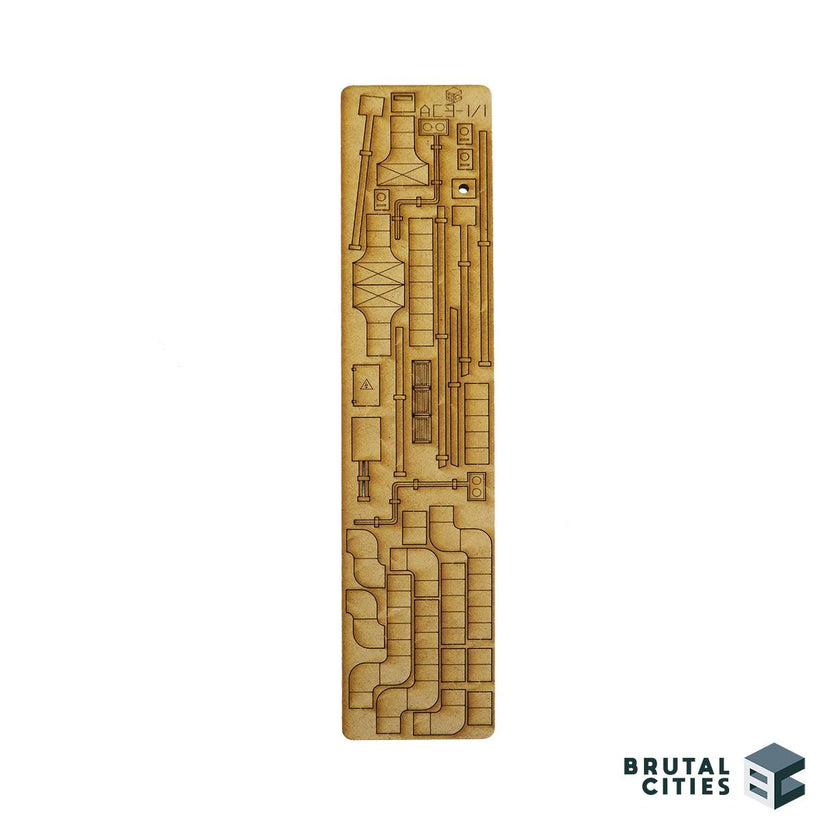Ducting & Gubbins pack | MDF Accessories | Brutal Cities