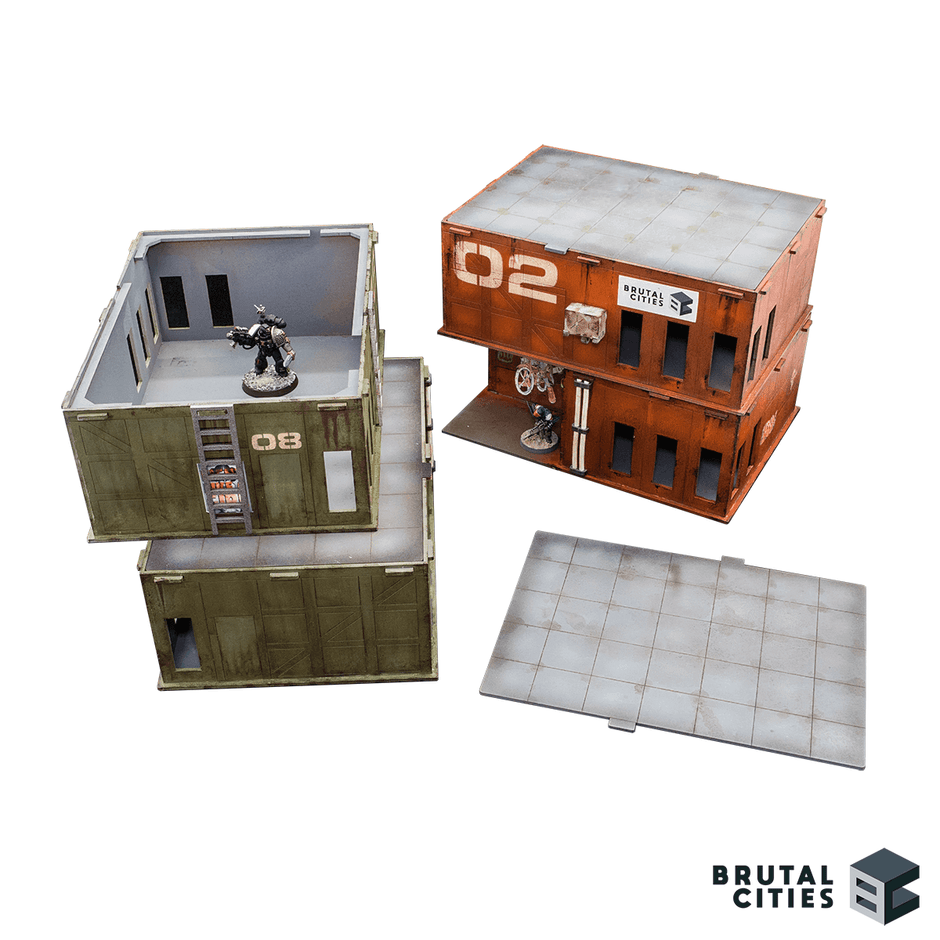 Trapper Biotech Genesis - 28mm Terrain Sci Fi Bundle – Brutal Cities