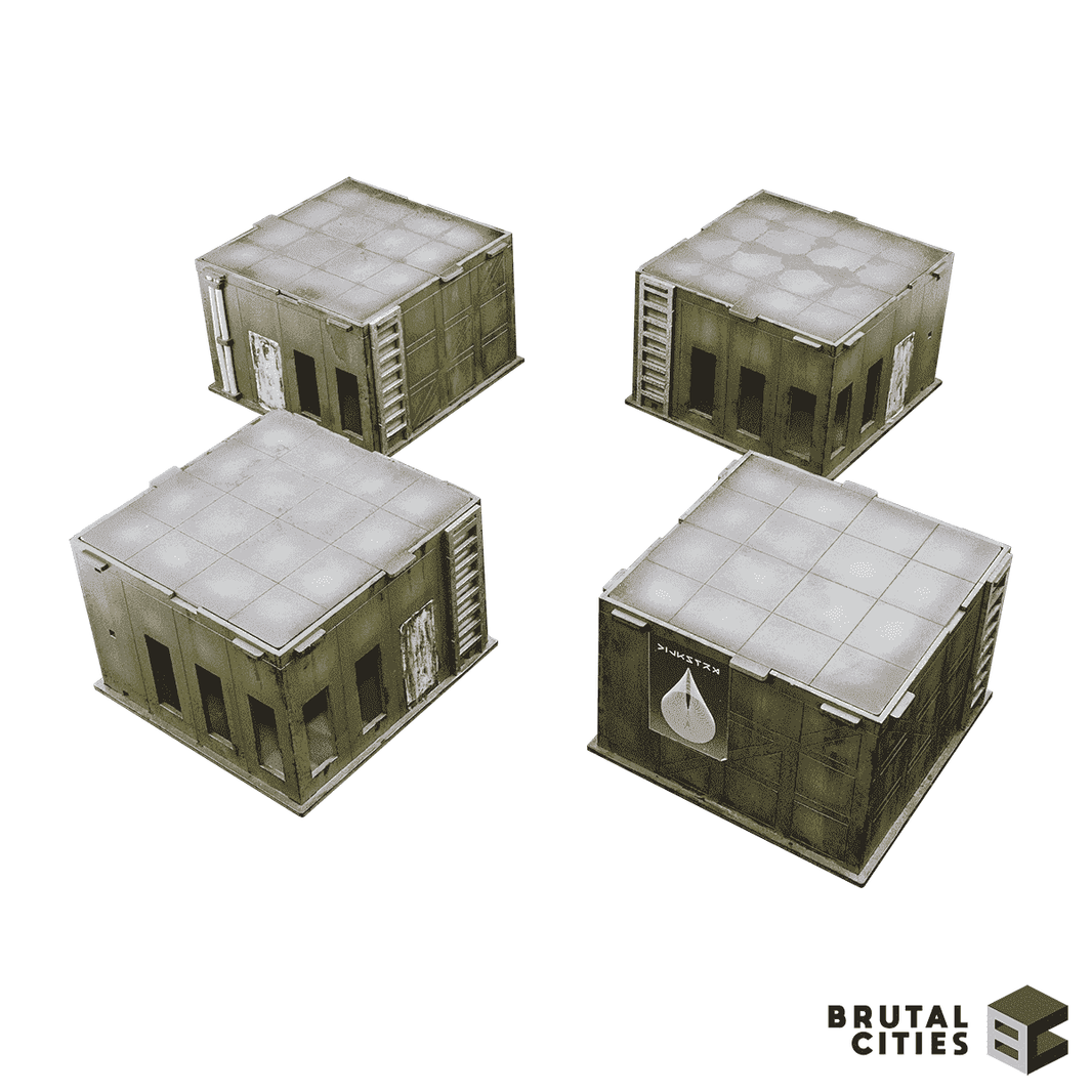 28mm MDF Terrain Online Australia | Brutal Cities