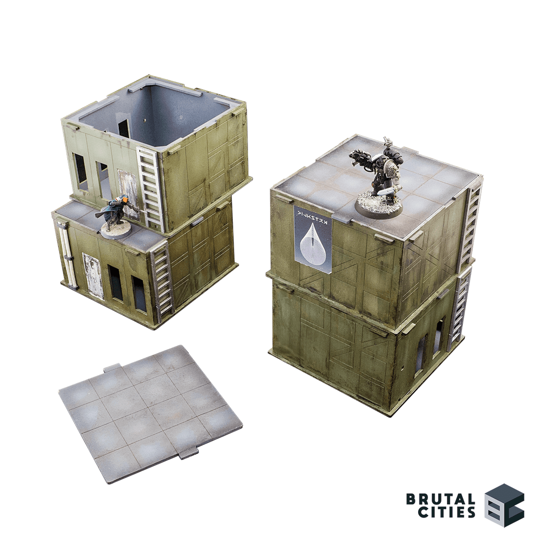Trapper Biotech Genesis M | 28mm Terrain Sci Fi – Brutal Cities